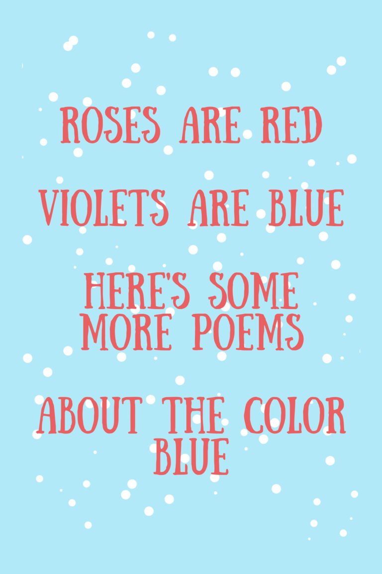 15 Poems About the Color Blue - Aestheticpoems