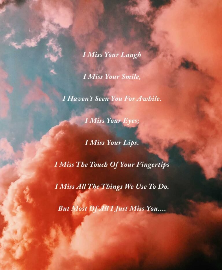 51 I Miss You Poems - aestheticpoems.com
