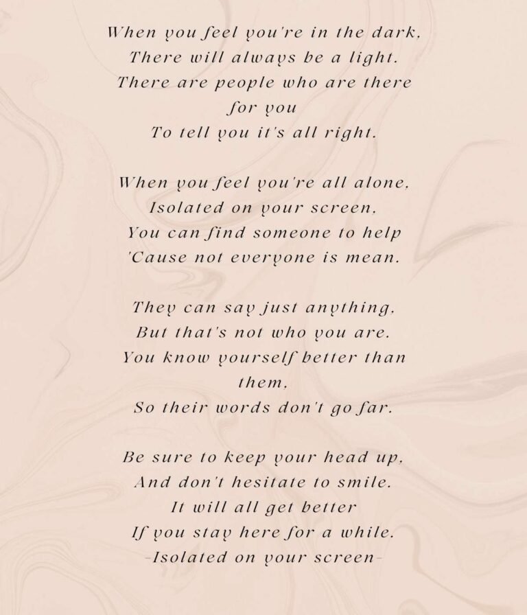 17 Relatable Bullying Poems - Aestheticpoems