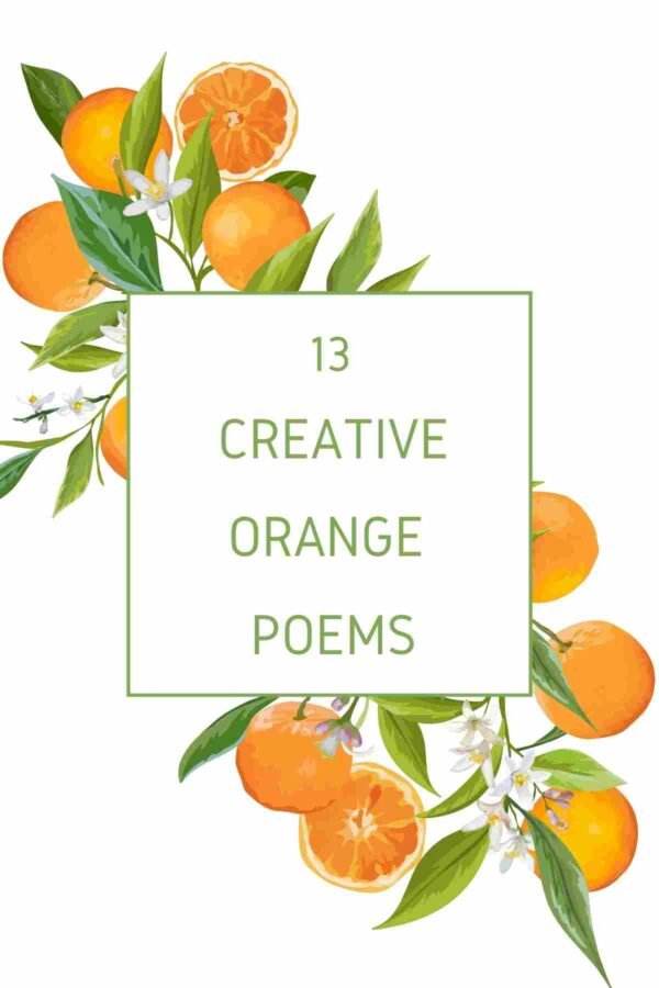 13 Juicy Orange Poems with Creativity - Aestheticpoems