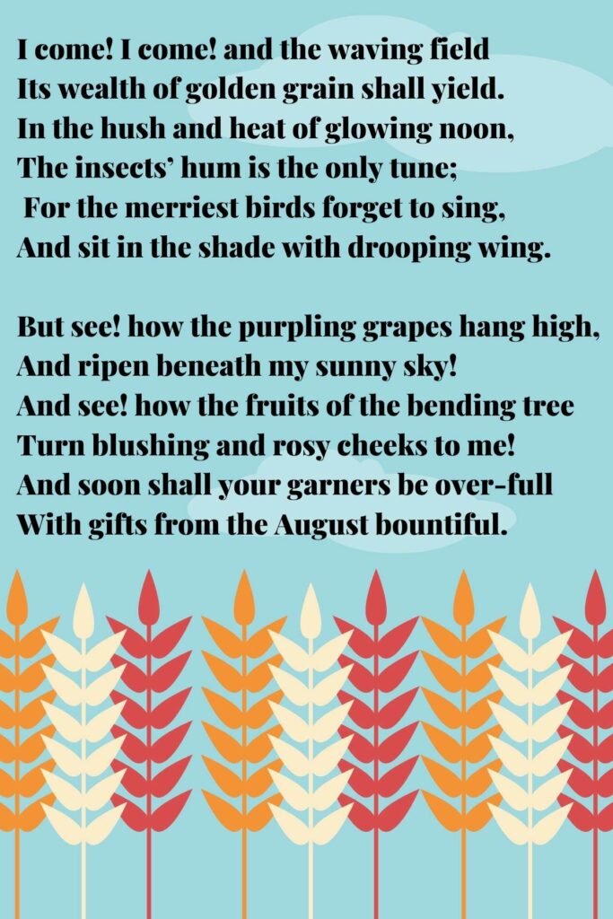 11 Poems About August to Treasure - Aestheticpoems