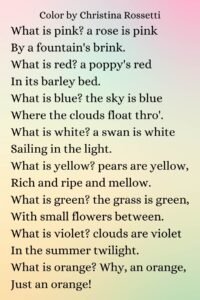 13 Color Poem Examples For A Rainbow Of Emotions - Aestheticpoems