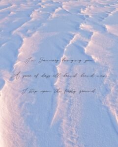 9 January Poems To Start Fresh - Aestheticpoems