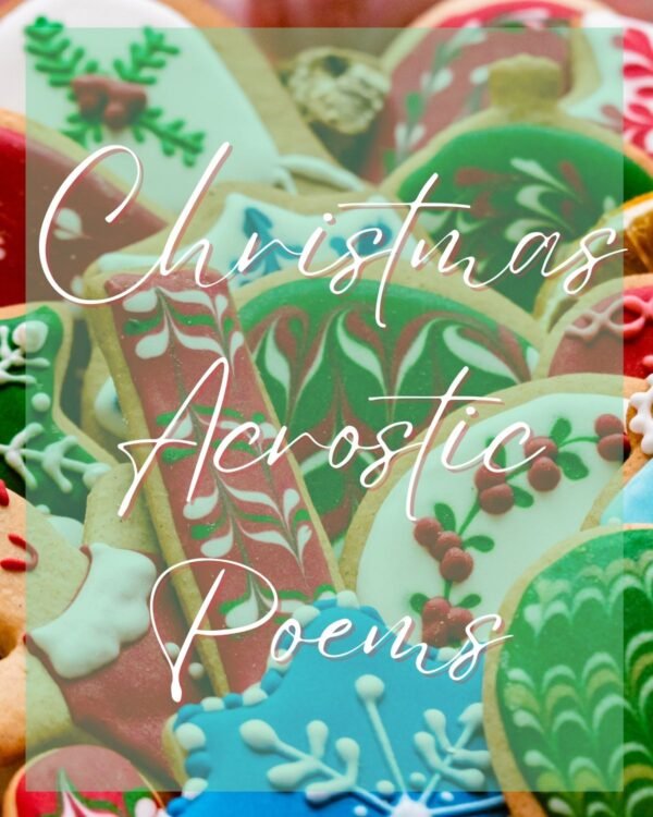 5 Christmas Acrostic Poem Ideas For Any Project - Aestheticpoems
