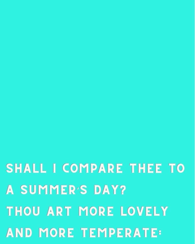 21 Beautifully Famous Summer Poems - Aestheticpoems