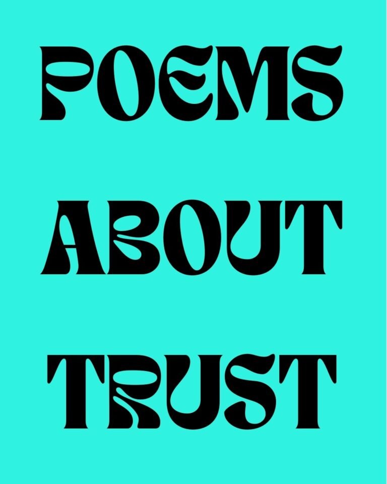 7 Strong Poems About Trust - Aestheticpoems